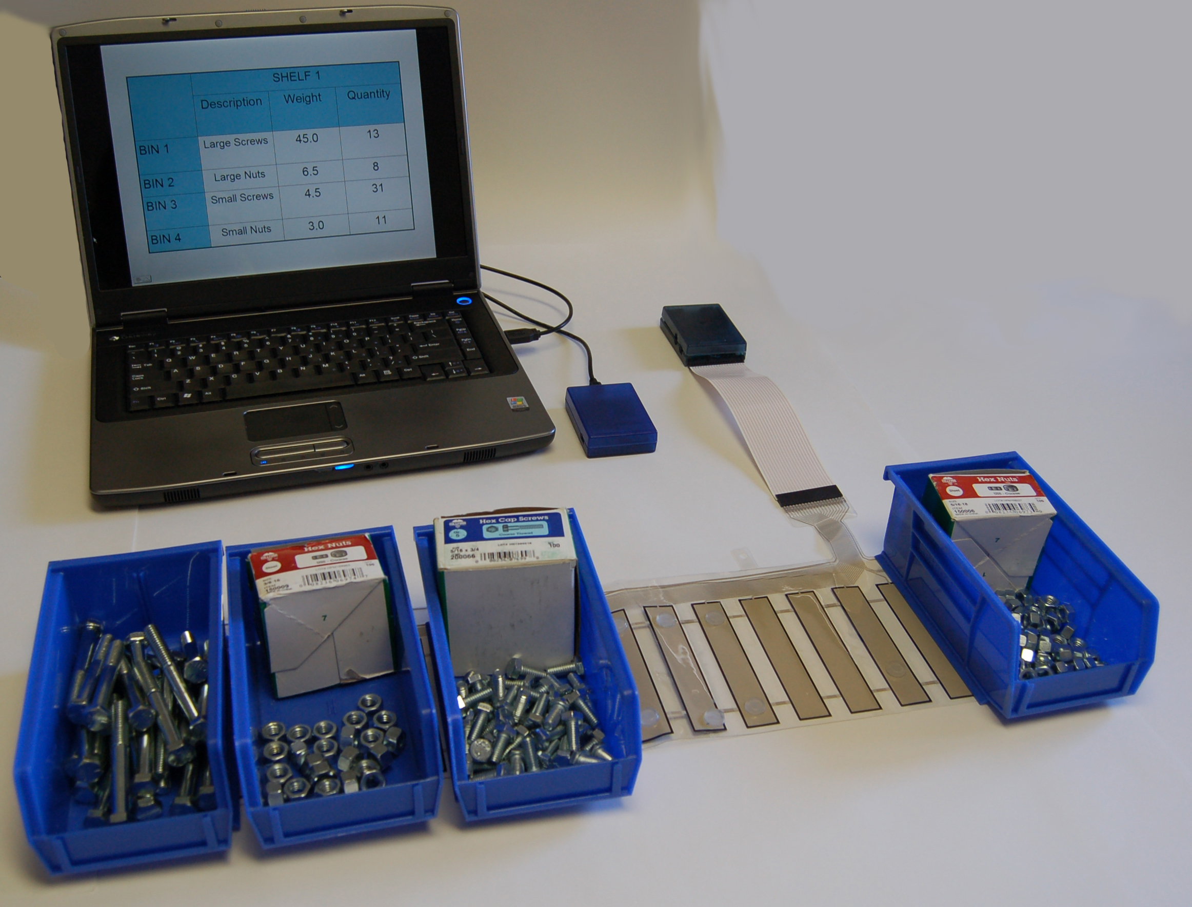 Wireless Inventory Management with Force Sensors | Tekscan