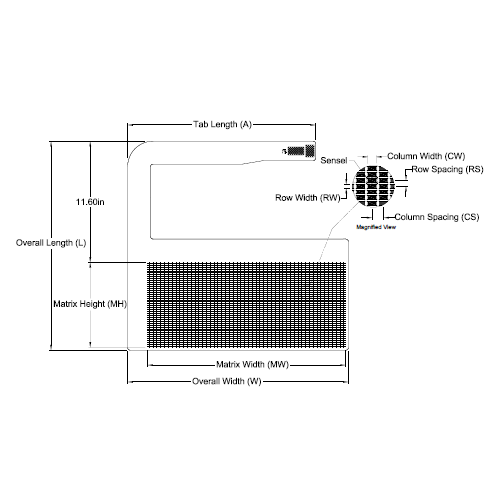 Pressure Mapping Sensor 5260 | Tekscan