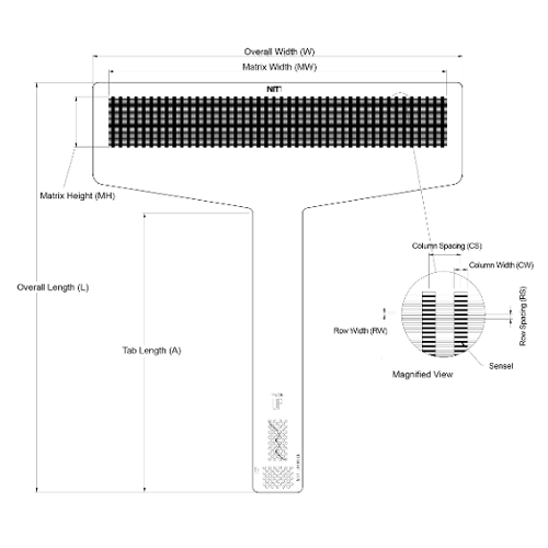 Pressure Mapping Sensor 5630N | Tekscan